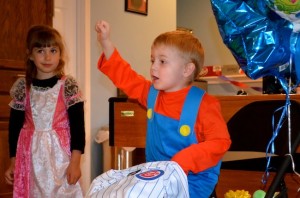 Super Mario Birthday Party from Learning Hospitality